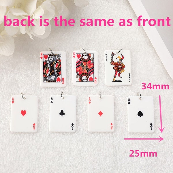 Joker Playing Card Necklace - Etsy