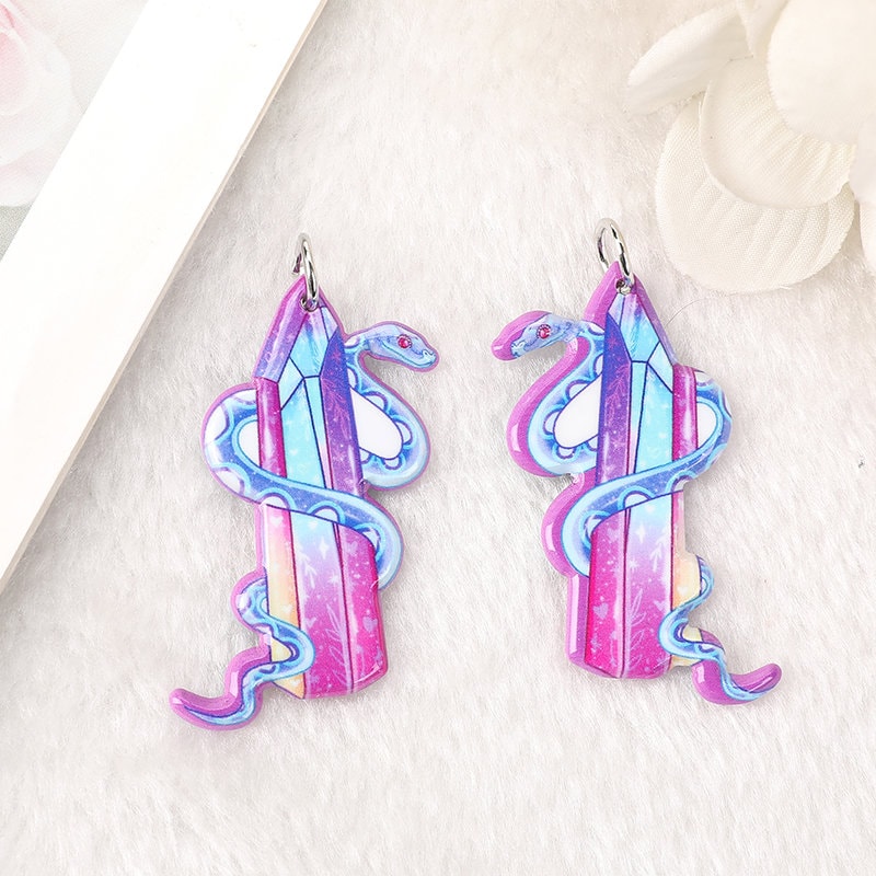 Creepy Valentine Acrylic Charms Pastel Goth Charm Vampire - Etsy