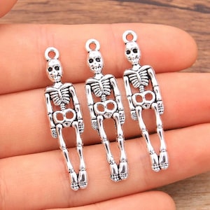 Skeleton Human Body Charms | Skeleton Charm | Skeleton Pendant | Charms ...