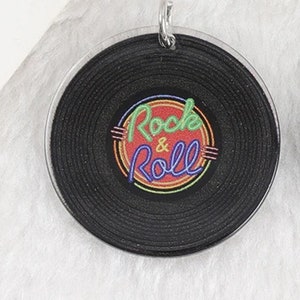 Retro Acrylic Charms | Game Boy | TV | Phonograph Record | Rubik's Cube ...