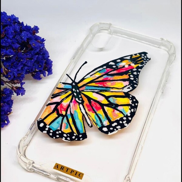 Painted Phone Case - Etsy
