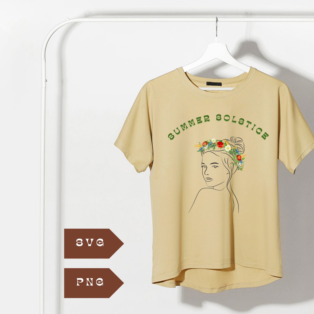 Summer Solstice T-shirt, Bag Digital Design - Etsy
