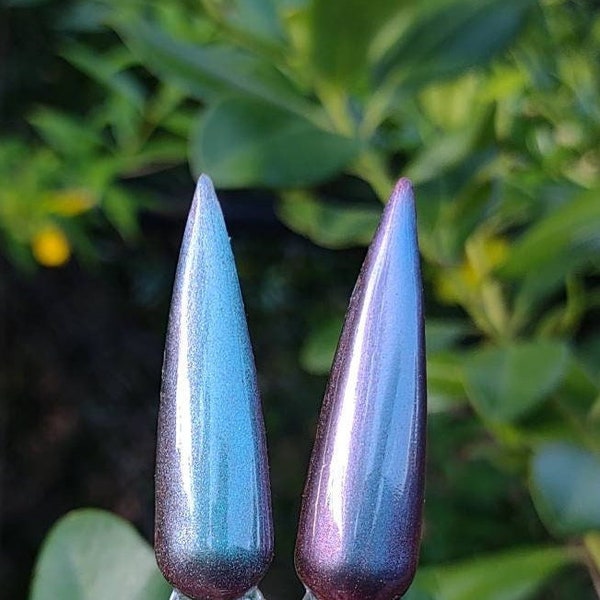 Chrome Nail Powder - Etsy