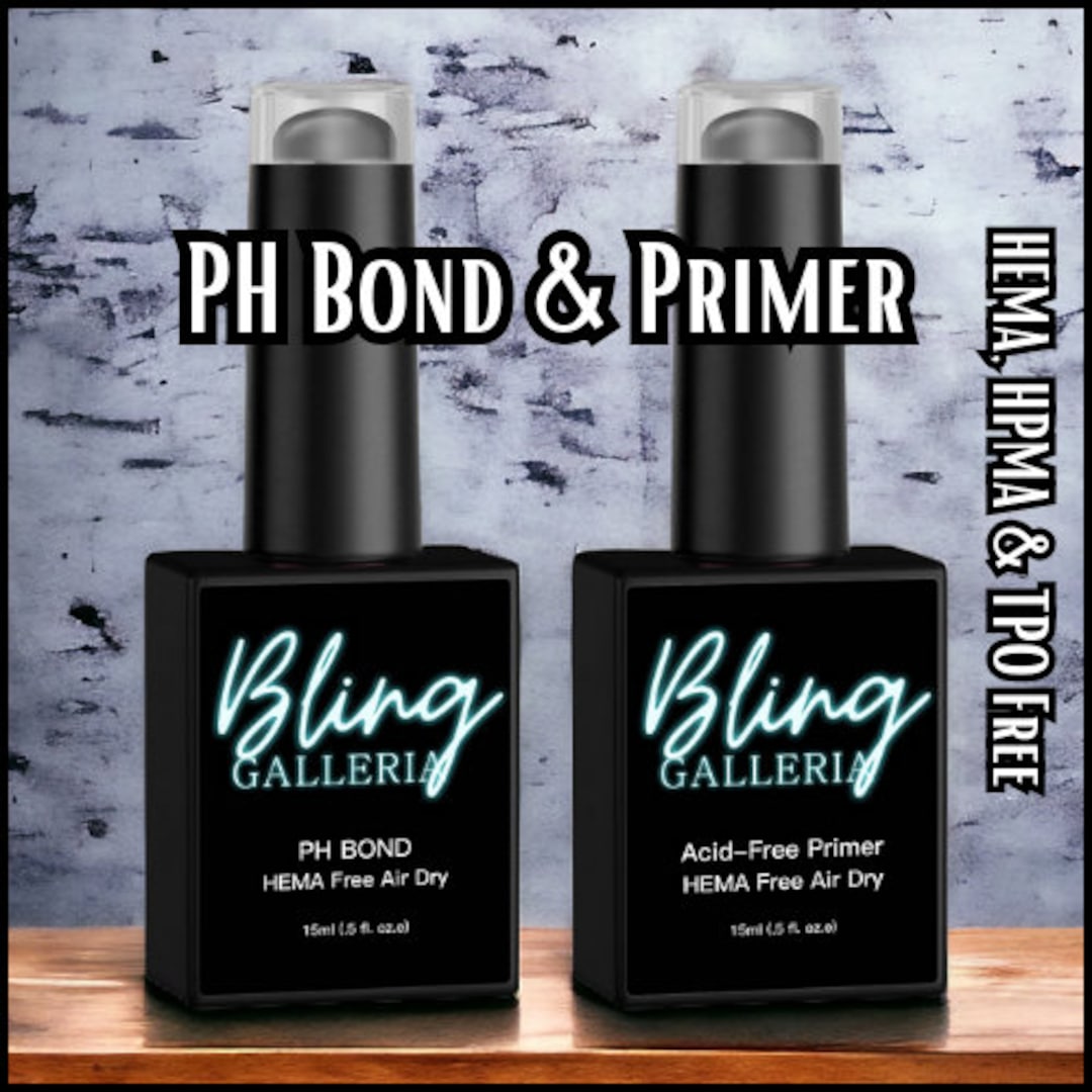 PH Bond and Primer Improved Nail Enhancement Adherence for Gel or Nail ...