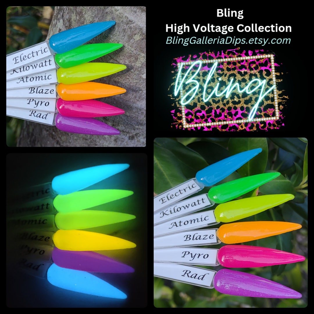 Neon Glow High Voltage Collection / Electric, Kilowatt, Atomic, Blaze ...