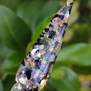 Don't Take Me for Granite Raven Duo - Metallic Foil Flakes With ...