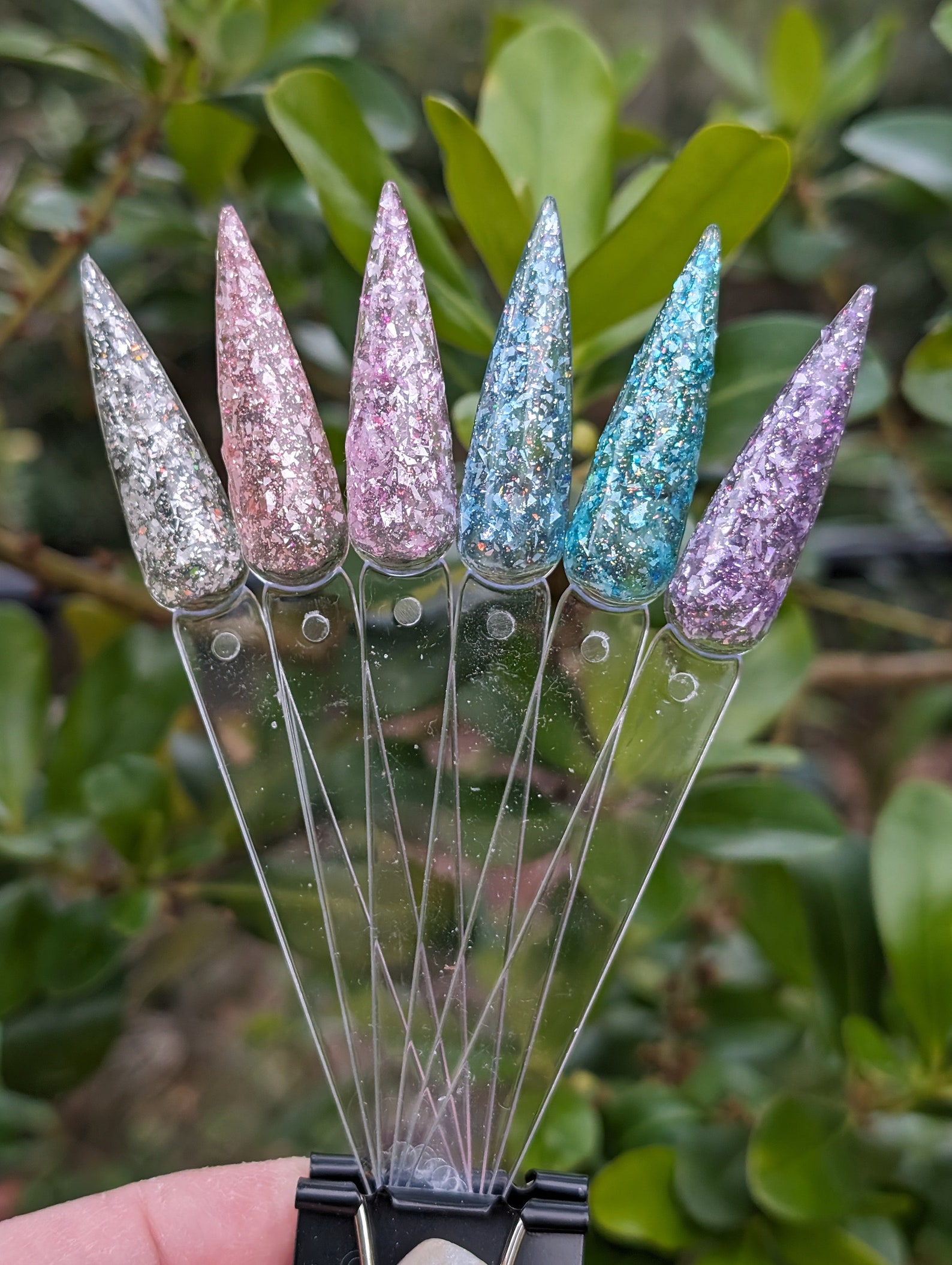 Island Oasis Fantasy Flake Glitter Gel Polish | Flakes & Holographic ...