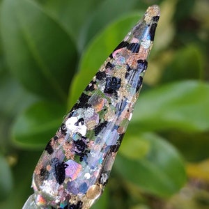 Don't Take Me for Granite Raven Duo - Metallic Foil Flakes With ...