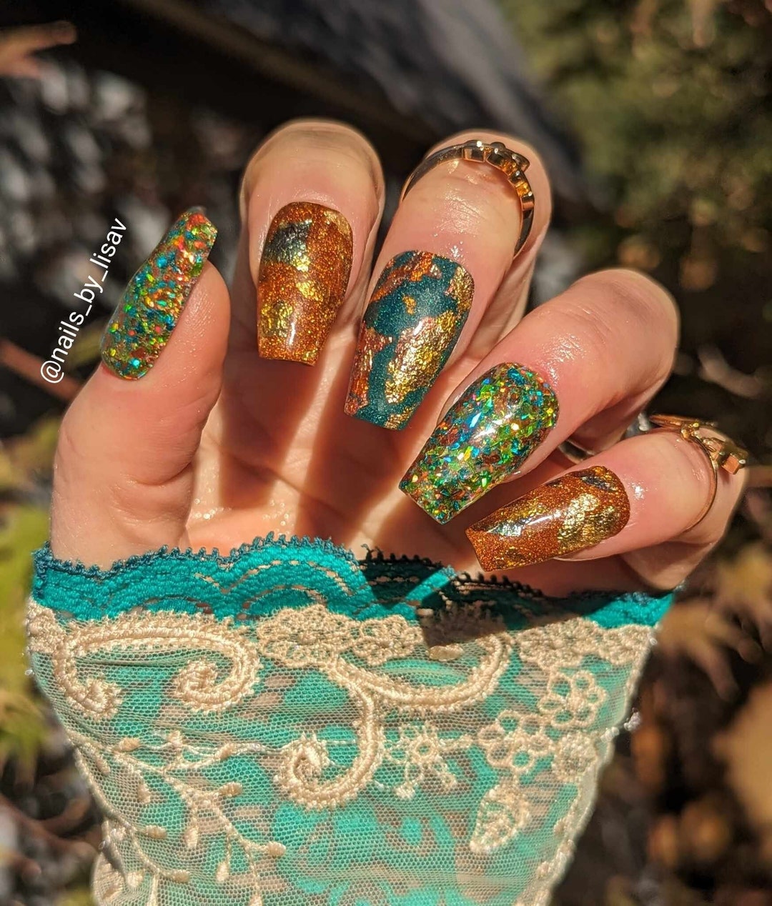 Dragon's Fire Lair Trio / Dragon's Lair Shard Glitter - Etsy