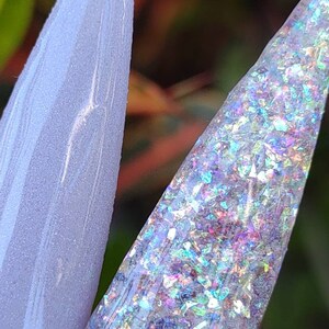 Lilac Trio / Lilac Tryst Flake Dip / Lilac Lace Flakes in Powder ...