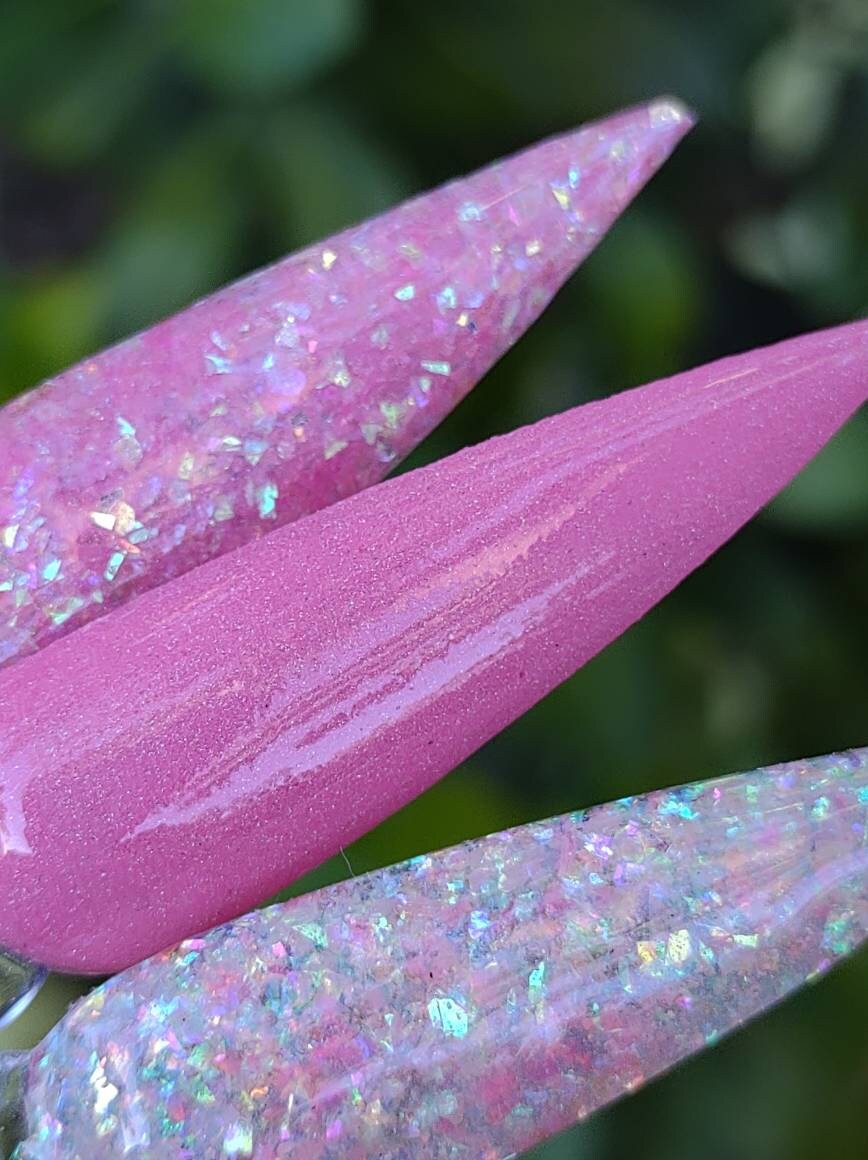 Tickle Me Pink Collection Dips / Flakes / Foils / Valentine / Acrylic ...
