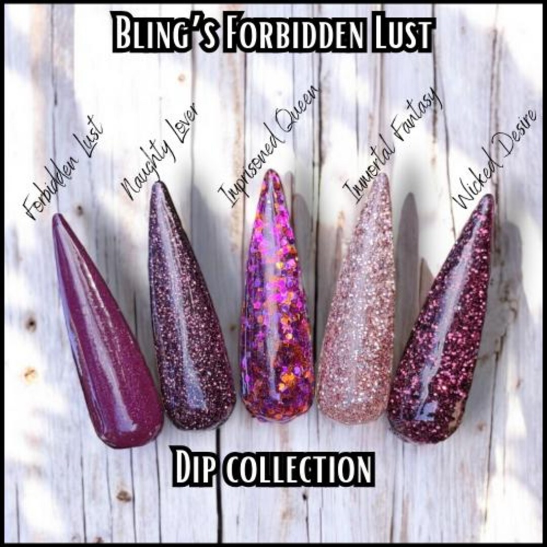 Forbidden Lust Dip Collection || Forbidden Lust, Naughty Lover ...