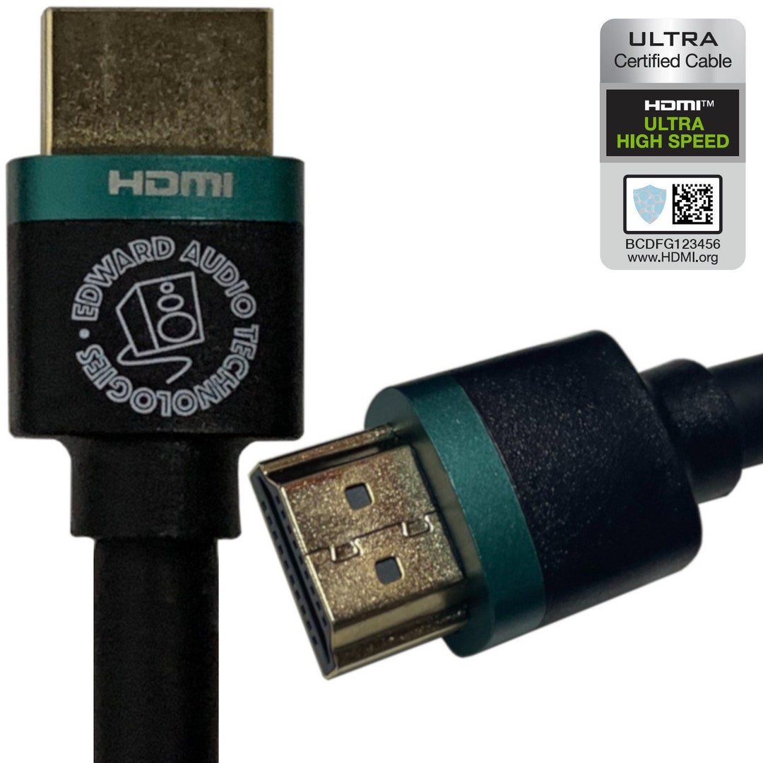 8K 4K 1080p HDMI Ultra High Speed Certified Cable 3 Meters / - Etsy