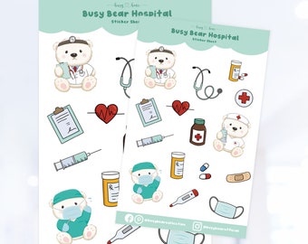 Medical Cute Stickers - Etsy