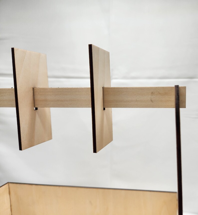 Basswood Plywood Sticker Roll Organizer - Etsy