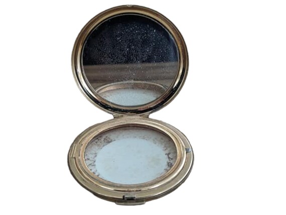 Stratton Powder Compact, Mirror, 1950s, Blue Compact… - Gem