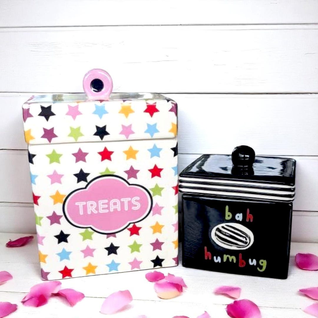 Vintage Ceramic Sweet Jar, Retro Kitchen Decor - Etsy