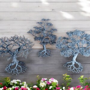 Vintage Twisted Wire Tree, Miniature Tree, Tree Gift, Hand Made, Loves ...