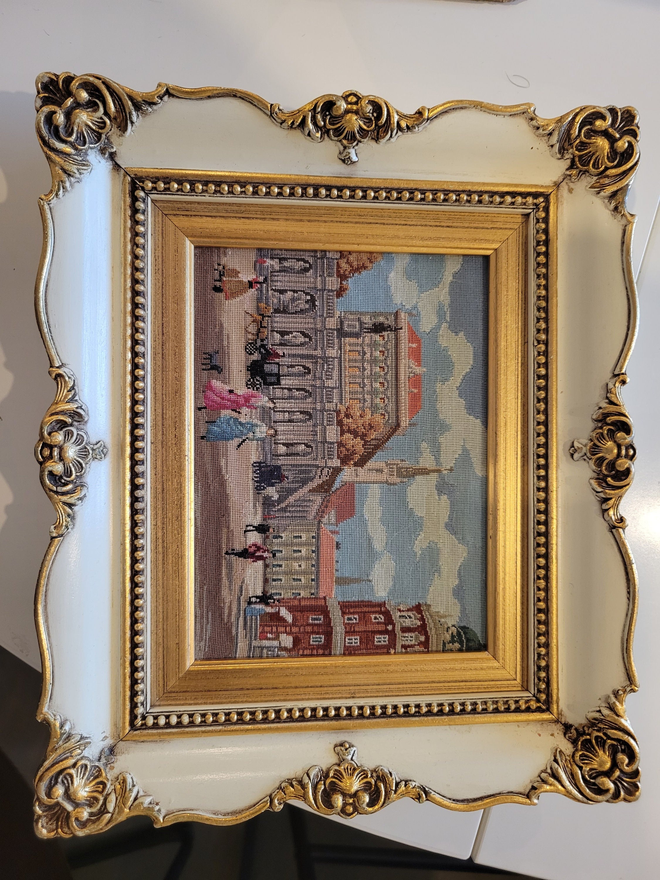 Hand Made Embroidery Depicting Beautiful Vienna. - Etsy