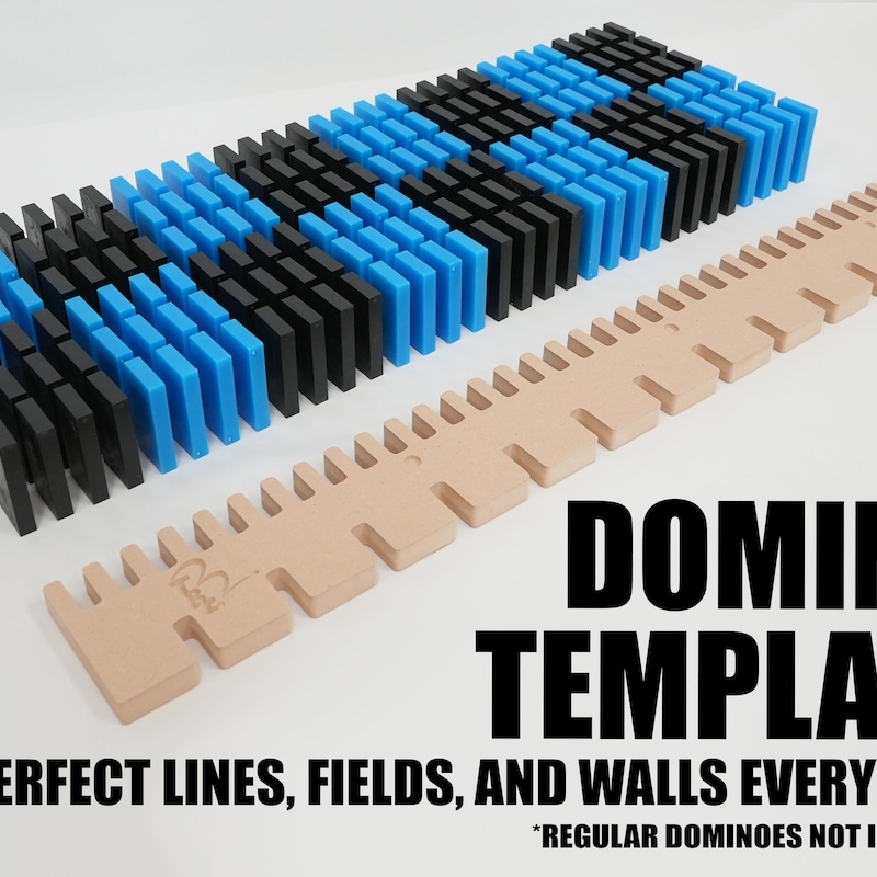 Domino Template - Etsy