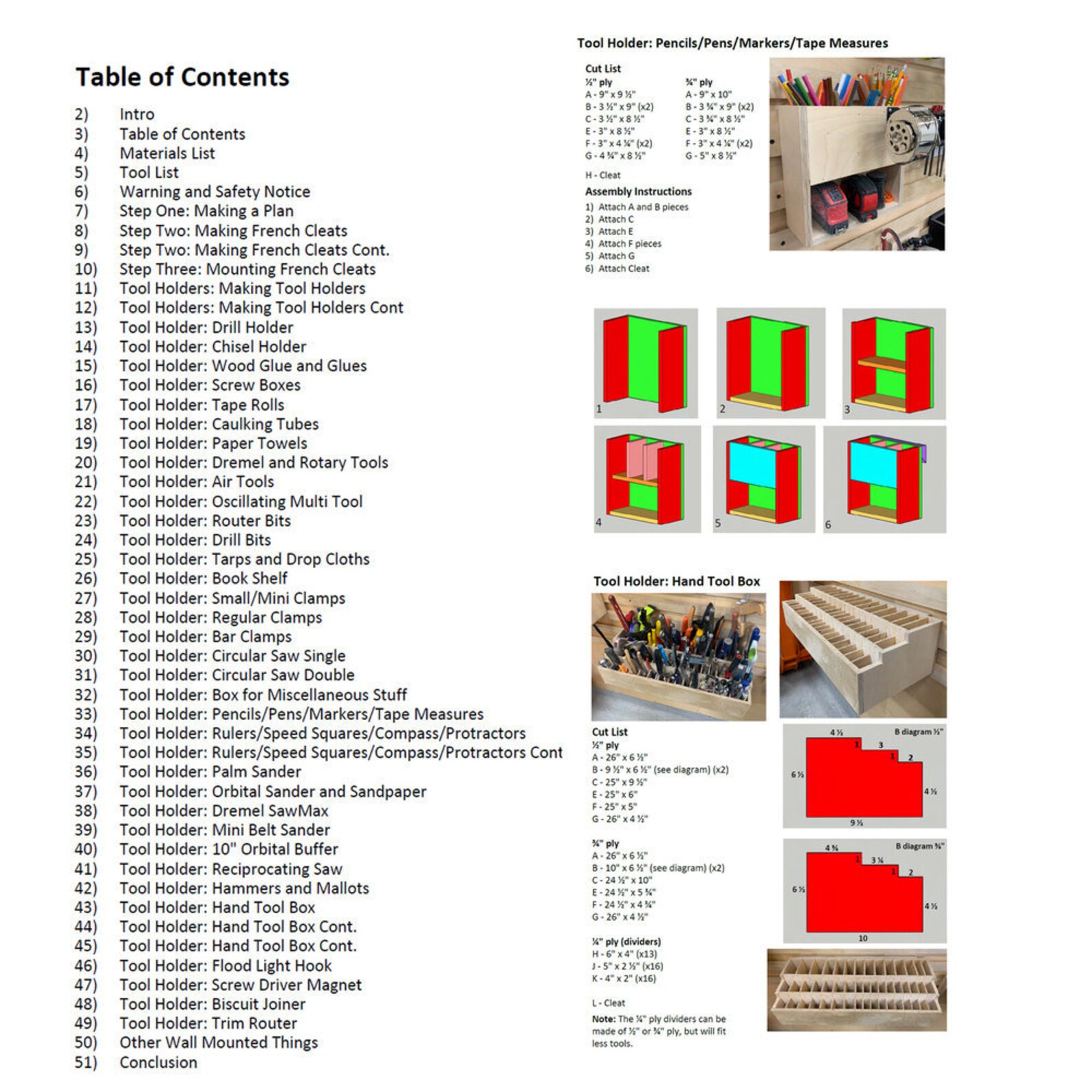 Ultimate French Cleat Plans - Etsy