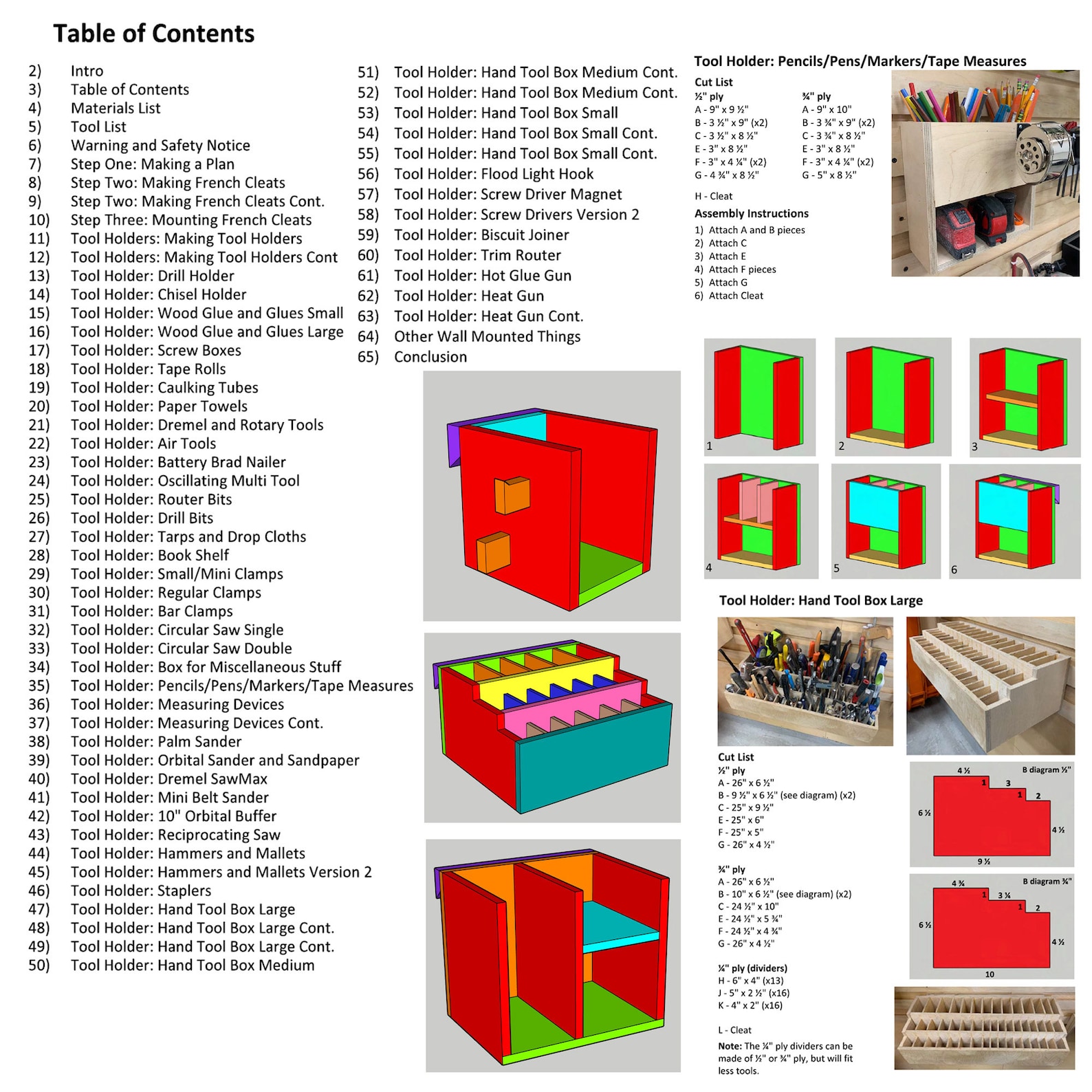 Ultimate French Cleat Plans - Etsy
