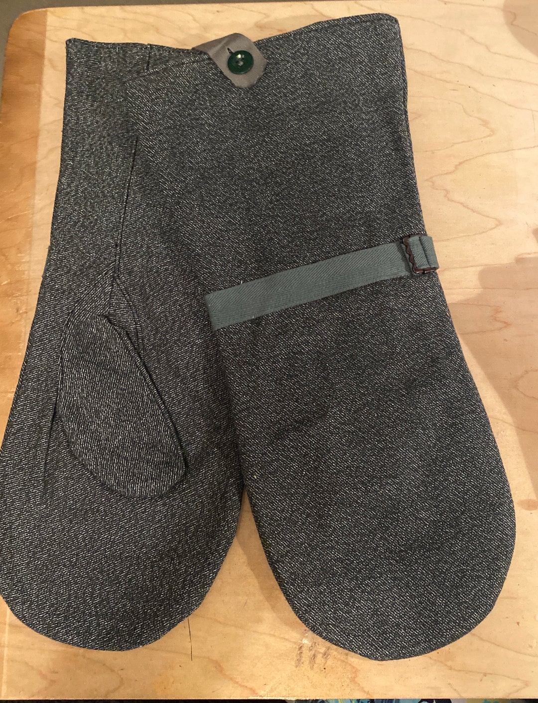 Vintage Deadstock Swiss Army Mittens With Flannel Lining! - Etsy