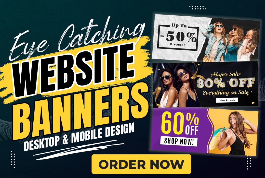 Custom Website Banners / Headers - Etsy