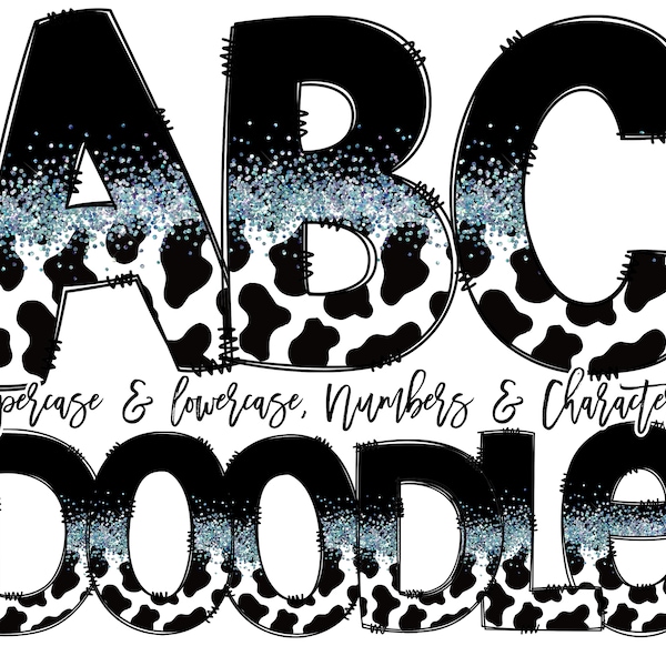 Doodle Letters - Etsy