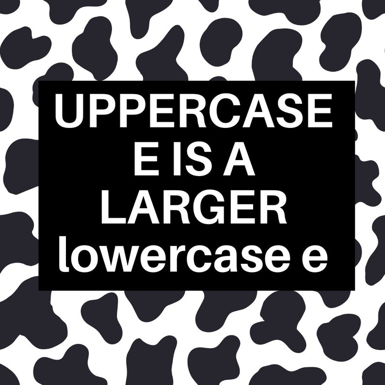 Doodle Font Black and White Cow Hide Doodle Letters, Animal Print ...