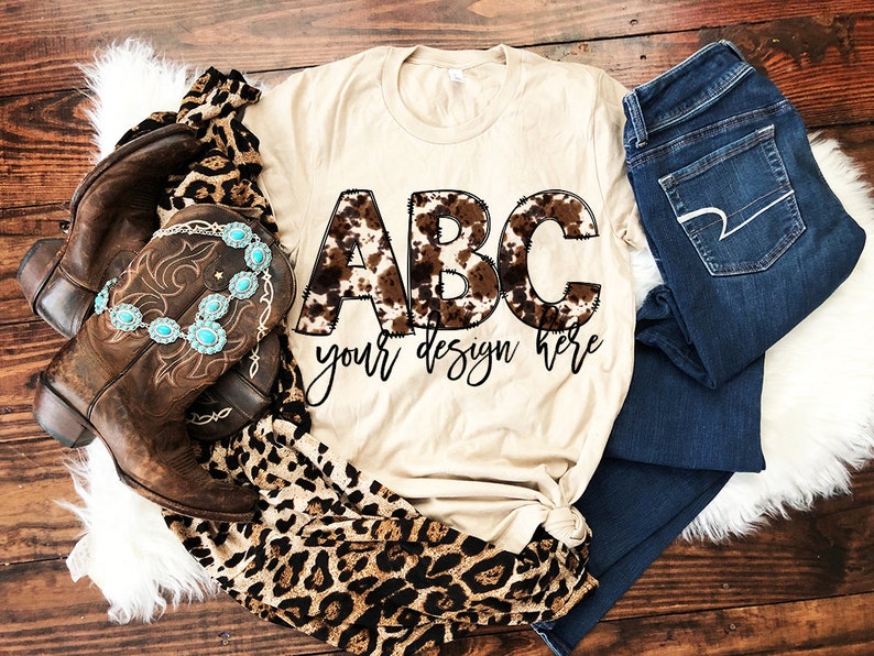 Doodle Font Cow Hide Doodle Letters, Animal Print Alphabet Pack, Cow ...