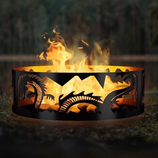 Dragon Fire Pit - Etsy