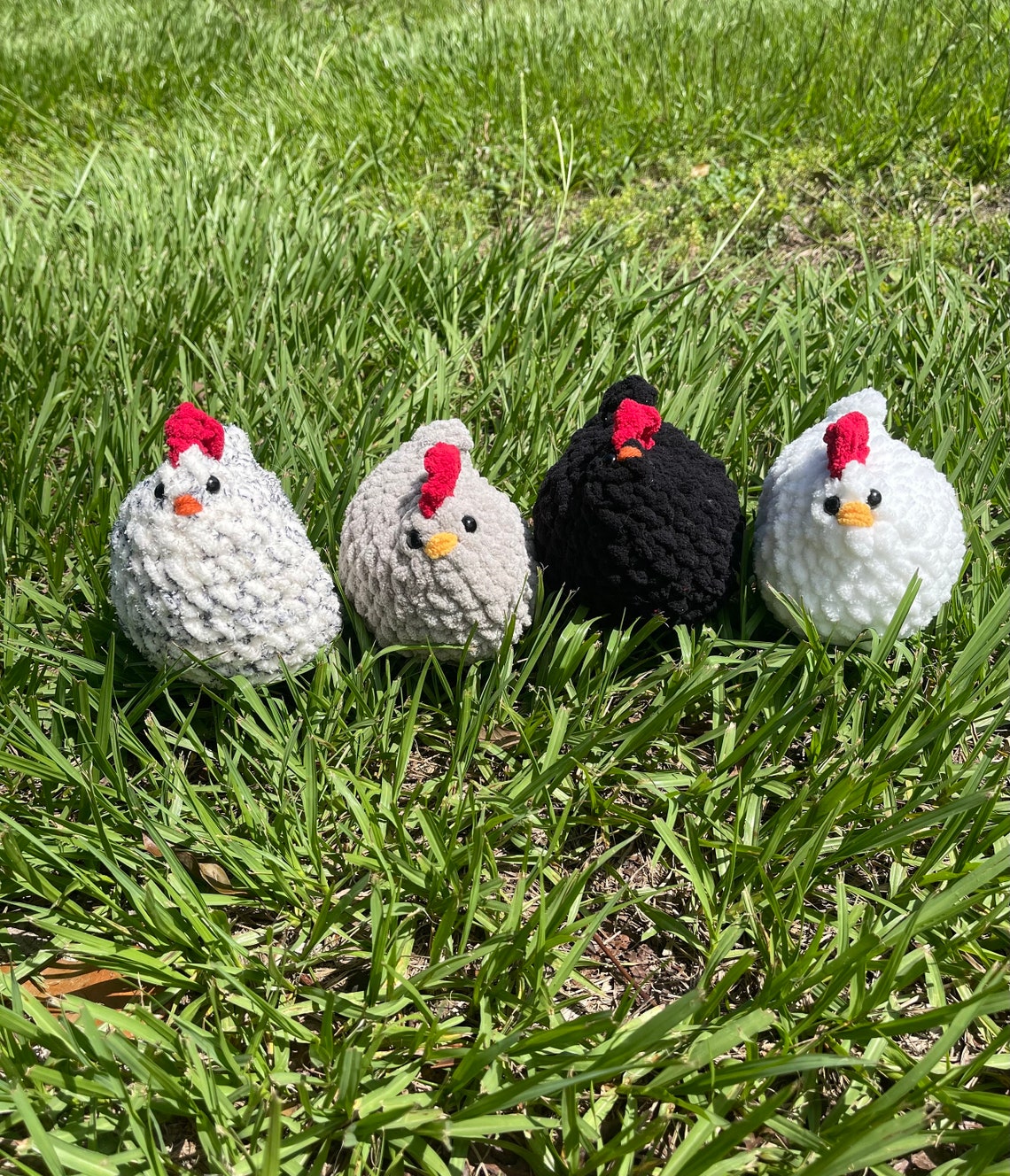 Crochet Chicken Plush Handmade Chicken Plushie Chicken - Etsy
