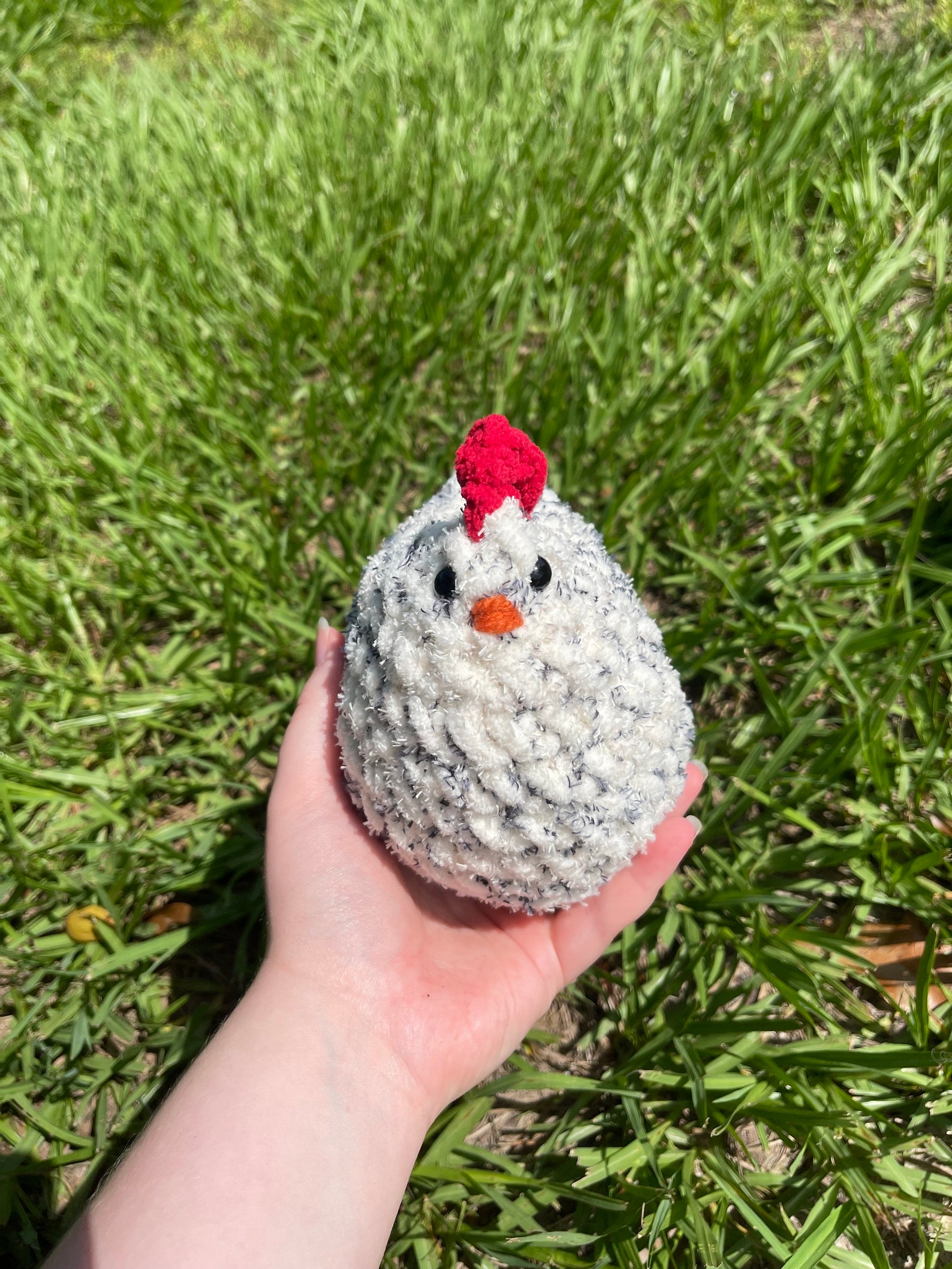 Crochet Chicken Plush Handmade Chicken Plushie Chicken - Etsy