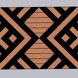 Geometric Coffee Table Plans - Etsy