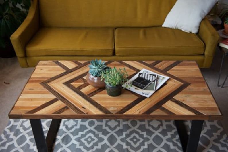 Geometric Coffee Table Plans - Etsy