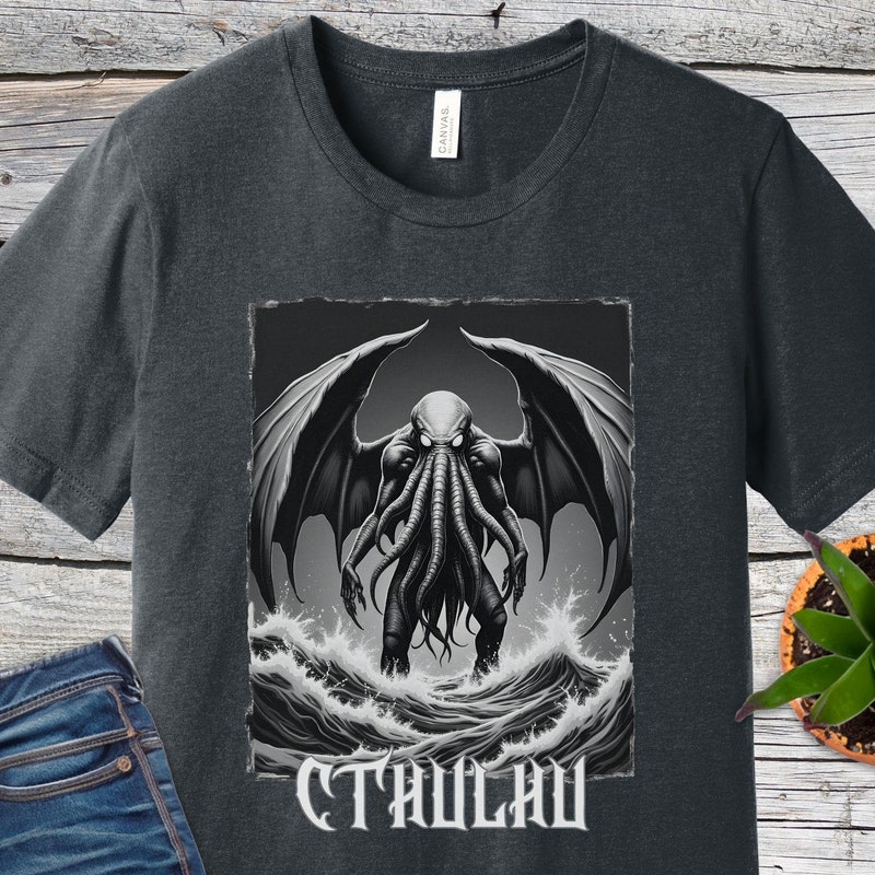 Cthulhu Shirt - Etsy
