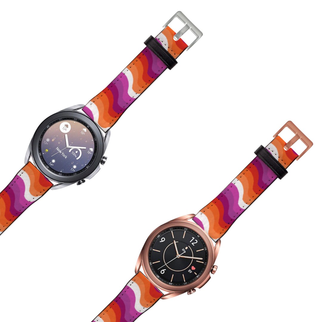 Lesbian Watch Band for Samsung Galaxy Smartwatch, Lesbian Pride Watch ...