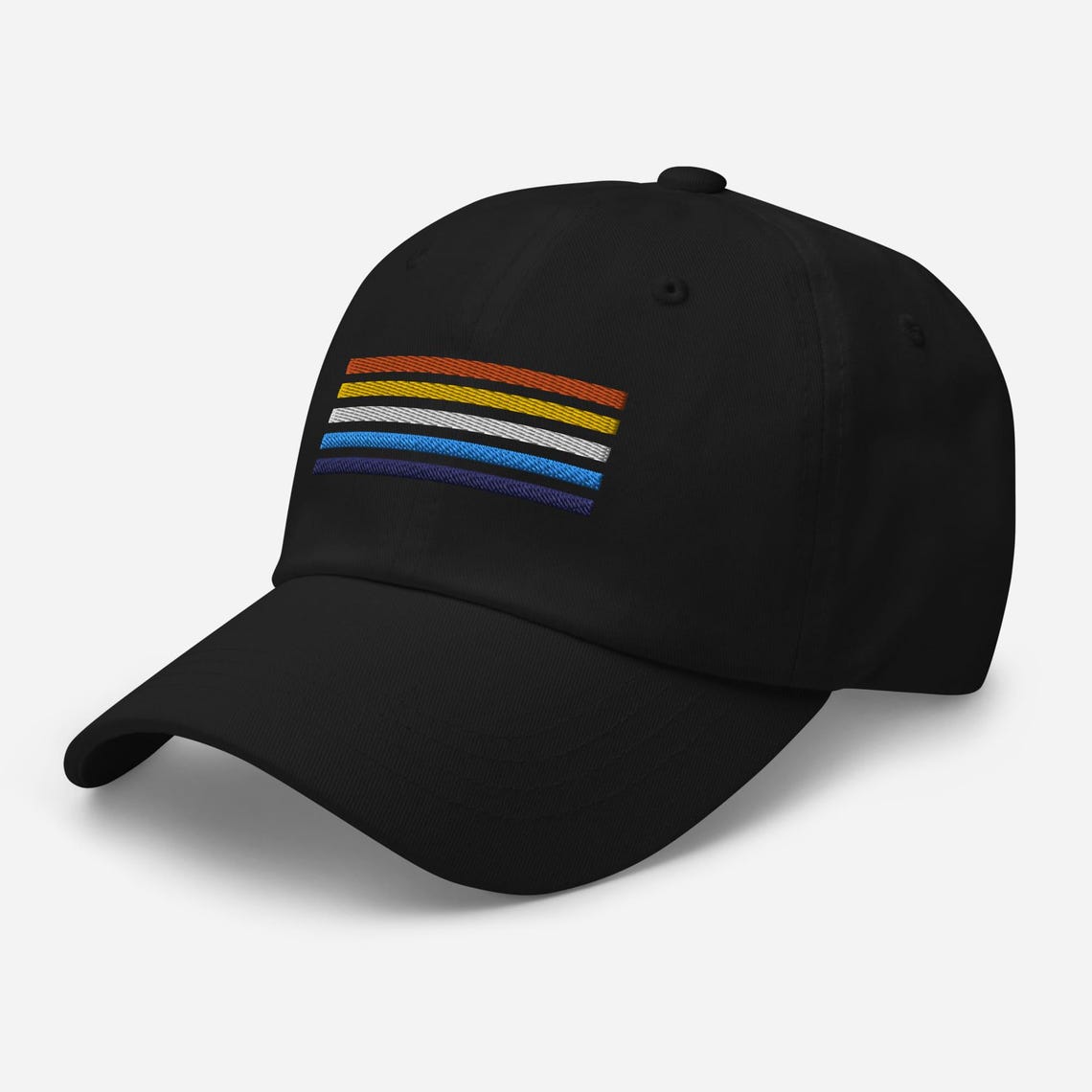 Embroidered Aroace Flag Hat, Subtle Aromantic Asecual Pride Embroidery ...