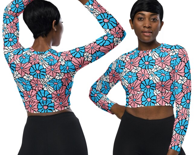 Athletic Crop Top - Etsy