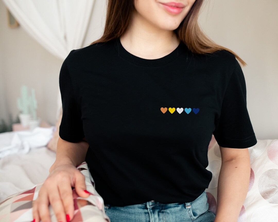 Subtle Aroace Shirt; Discreet Aroace Pride Tshirt; Aromantic Asexual ...
