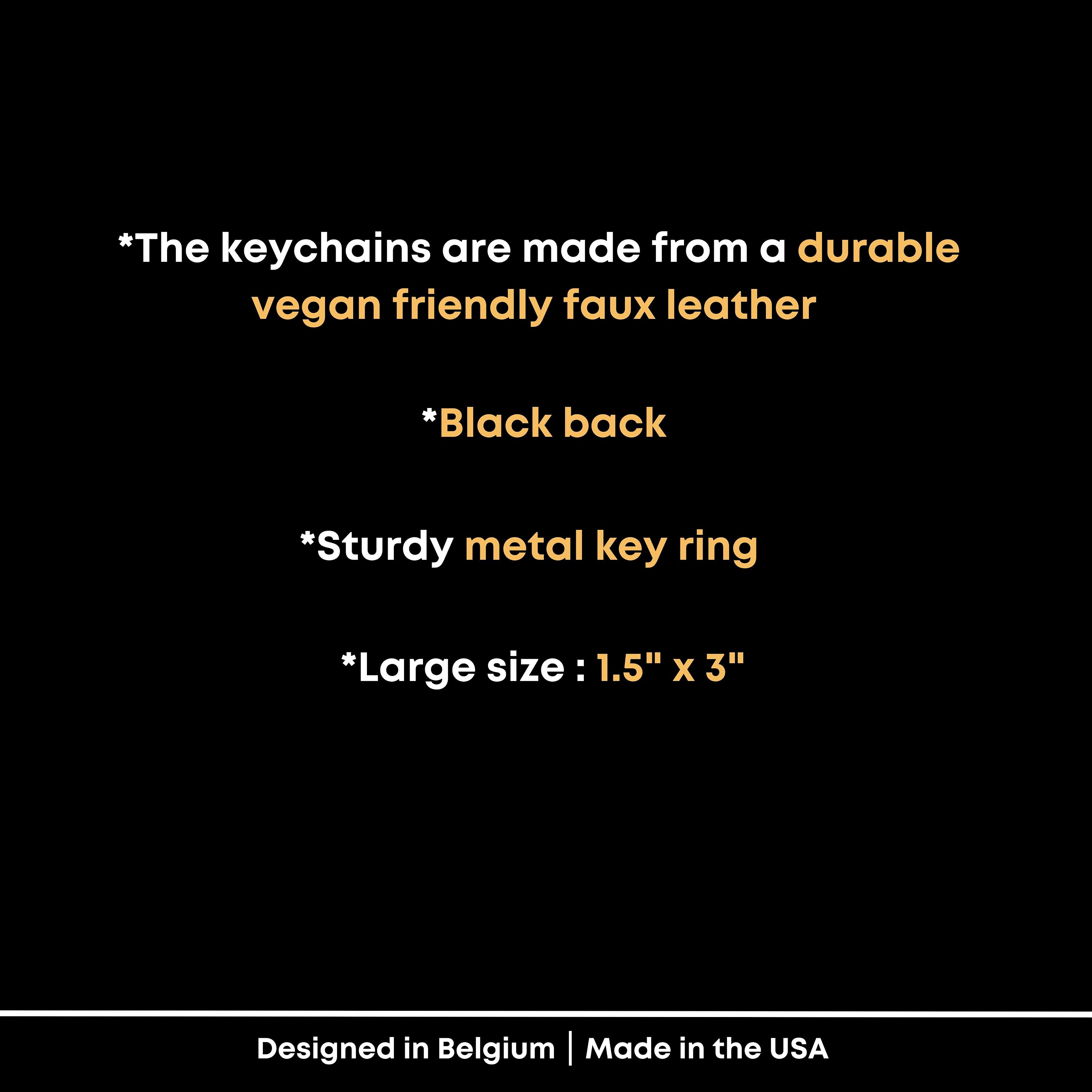 Aroace Keychain Funny Aromantic Asexual Faux Leather Keyring - Etsy