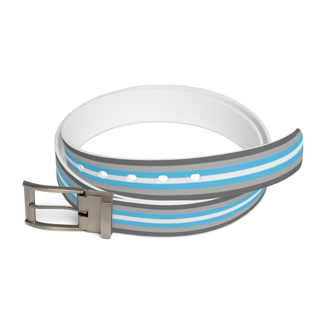 Demiboy Belt, Demiguy Pride Outfit Merch Demiman High Quality TPU Belt ...