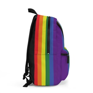 Progress Pride Backpack; Progressive Pride Traveling Bag; Gay Pride ...
