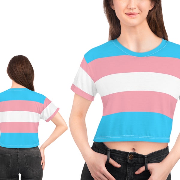 Mtf Trans Crop Top - Etsy Australia