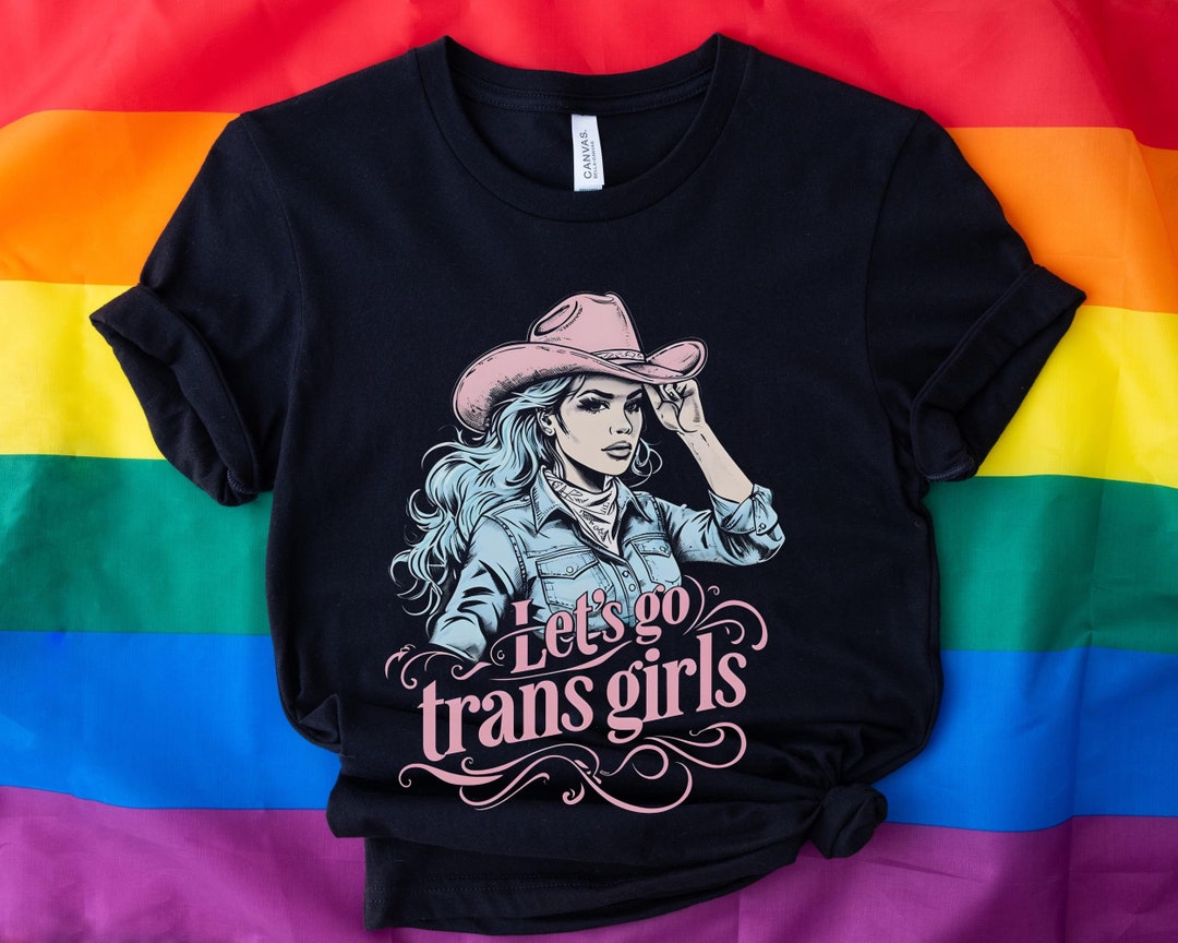 Transgender Country Girl Shirt, Cowgirl MTF Trans Pride T-shirt ...