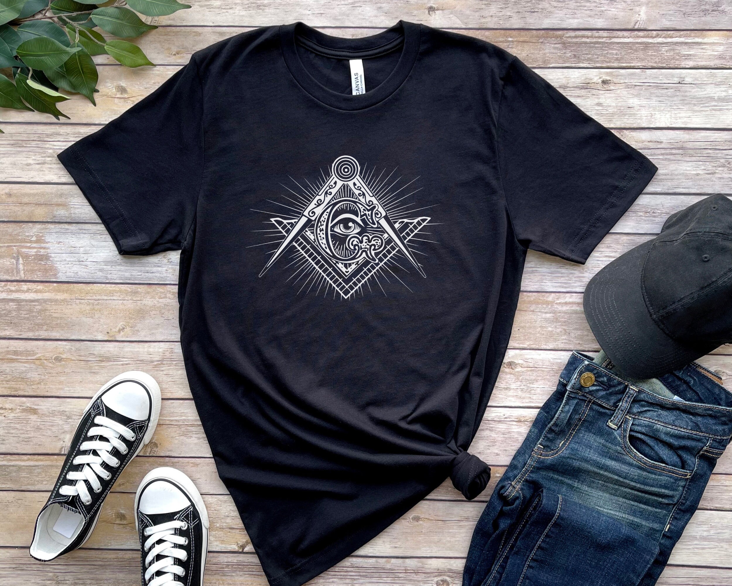 Masonic Shirt, Freemason T-shirt, Freemasonry Tshirt, Secret Society ...