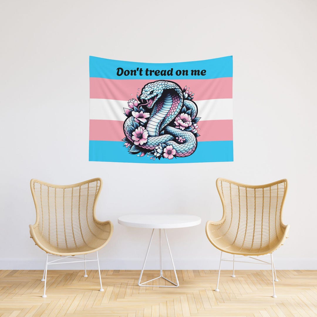Transgender Resistance Wall Tapestry, Trans Rights Protest Indoor Home ...