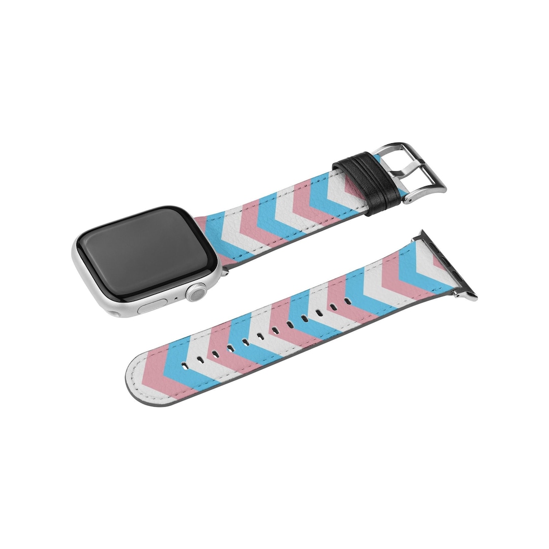 Transgender Watch Band for Apple Iwatch, Subtle Trans Pride Strap ...