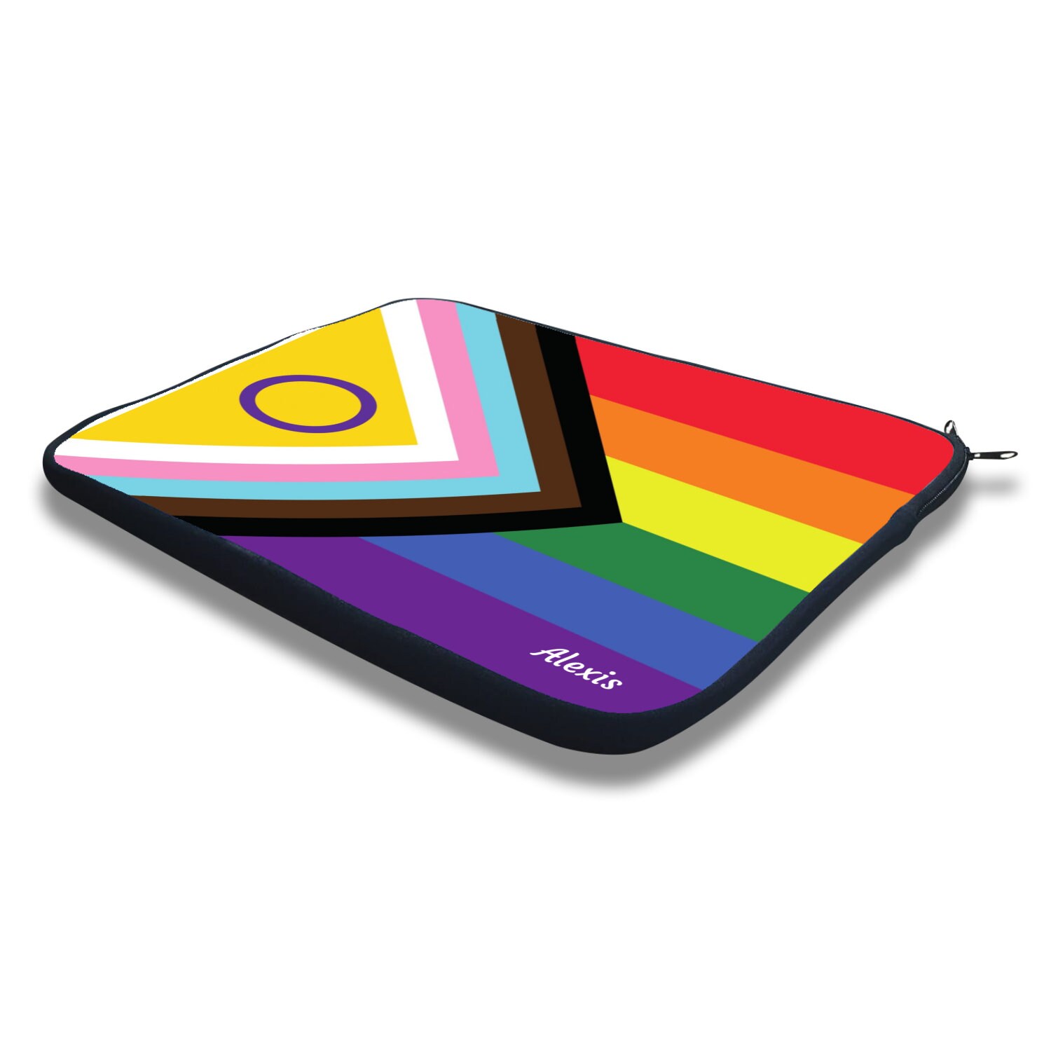 Custom Progress Pride Flag Laptop Sleeve Personalized Name - Etsy